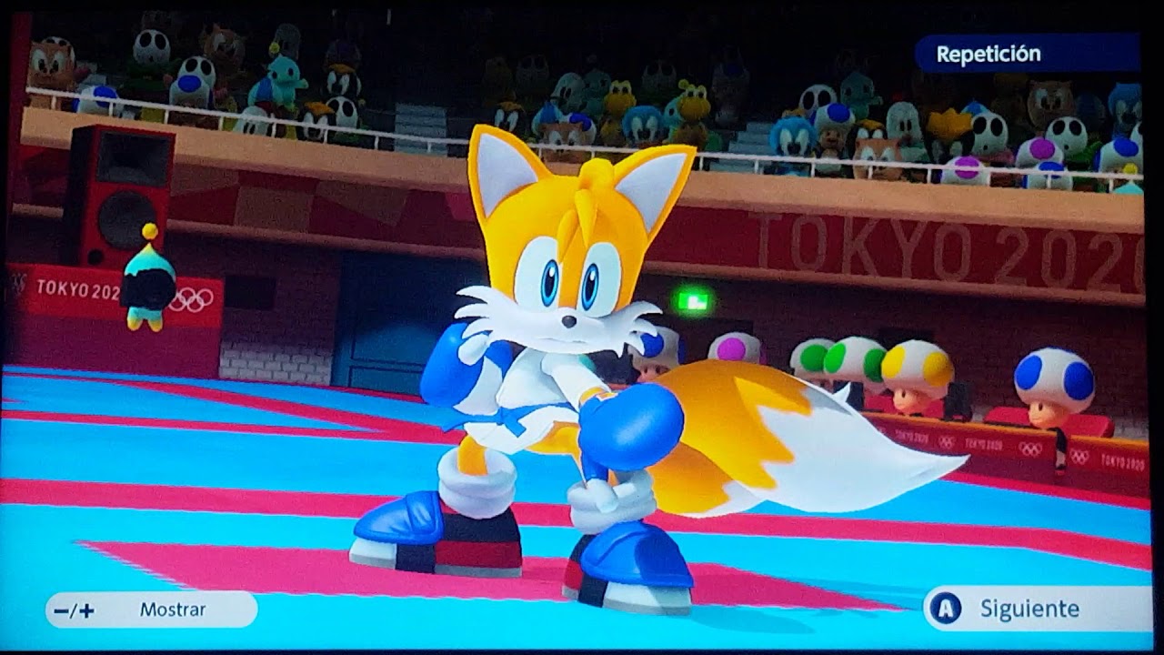 Mario & Sonic Tokyo 2020 Karate #22 (Tails) - YouTube