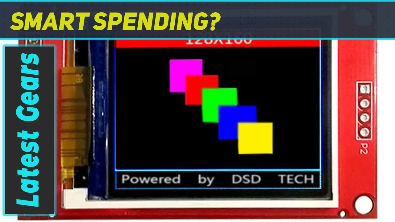 DSD TECH 1.8 Inch TFT LCD Display Module - Unleashing Colorful Creativity! - YouTube