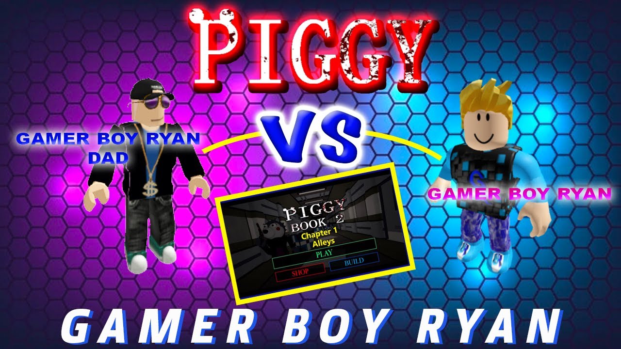 Gamer Boy Ryan : ROBLOX Piggy Time Battle Ryan vs Daddy #2 - YouTube