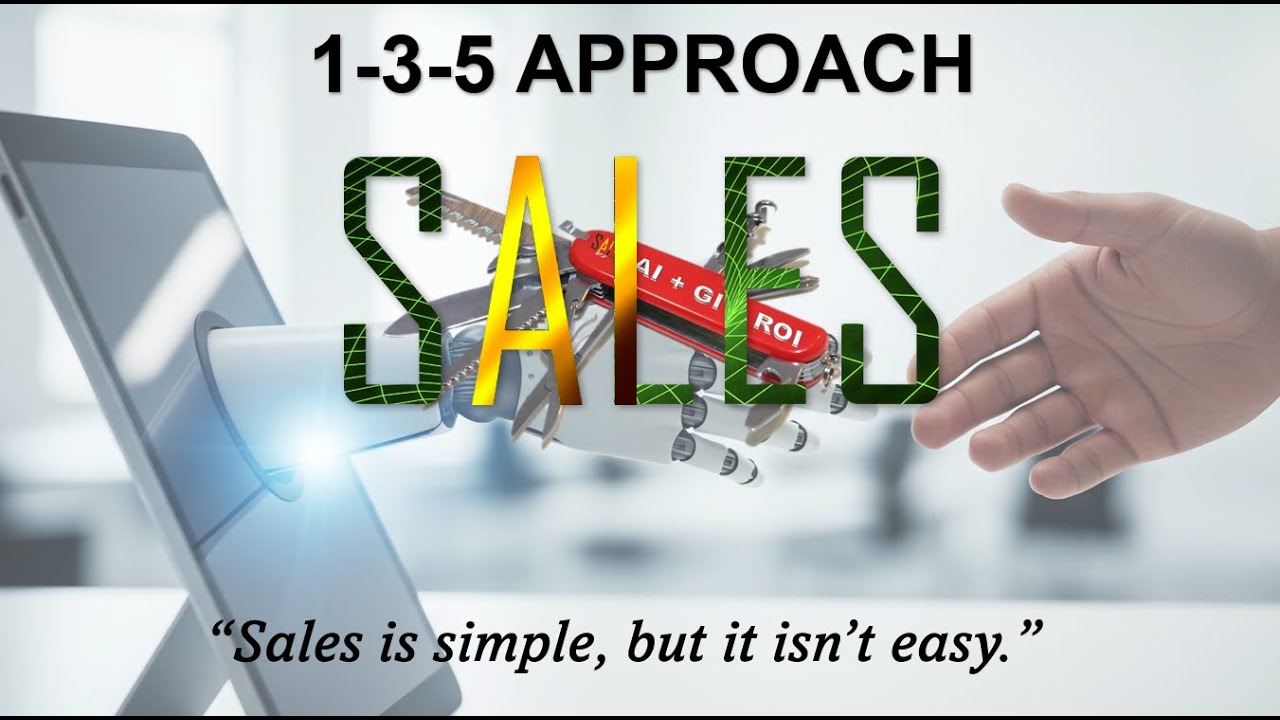 Sales is Simple, But It's Not Easy - Even With AI for Sales - YouTube