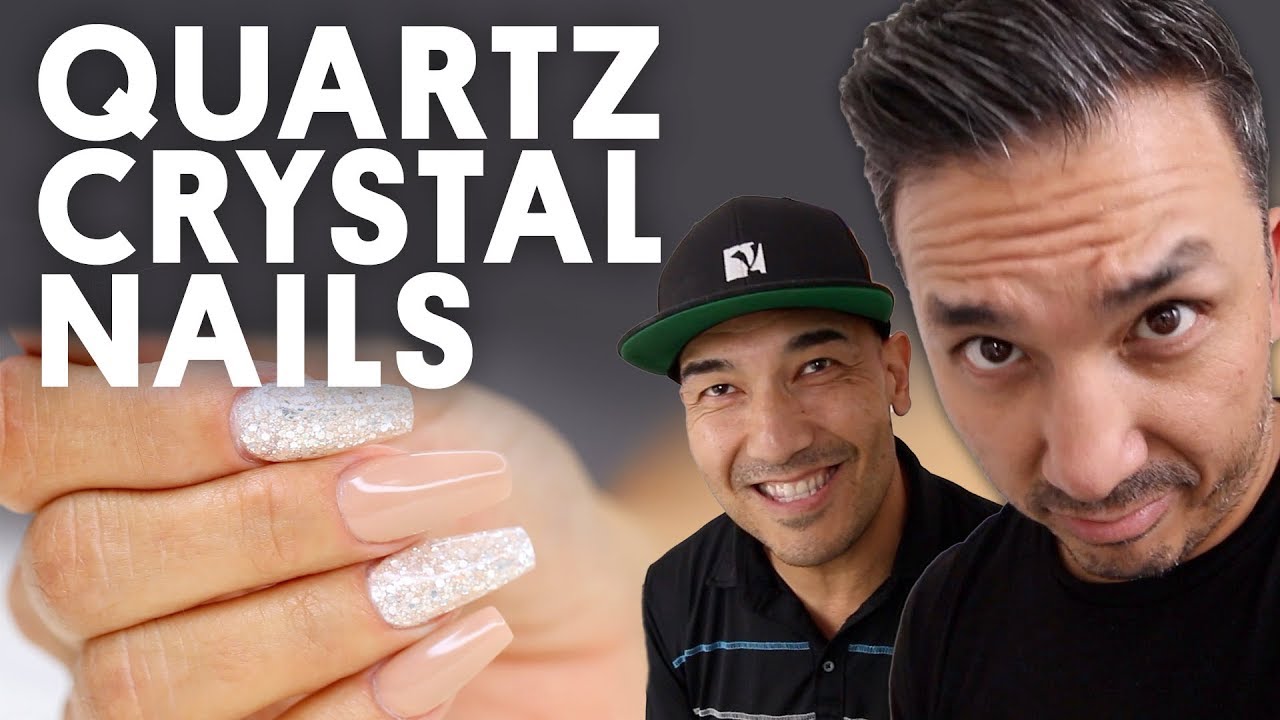 QUARTZ CRYSTAL NAILS (ACRYLIC NAILS) - VLOG 154 - YouTube