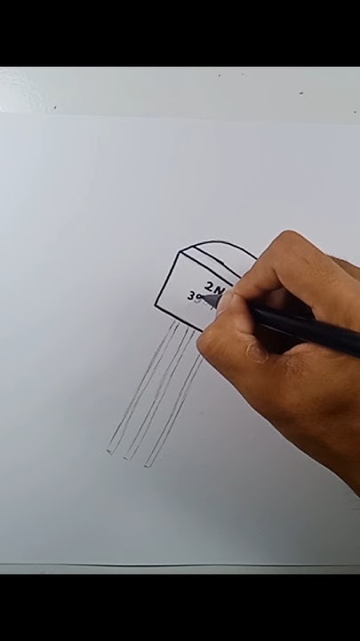 How to draw Transistor #shortvideo #shorts #drawingtutorial - YouTube