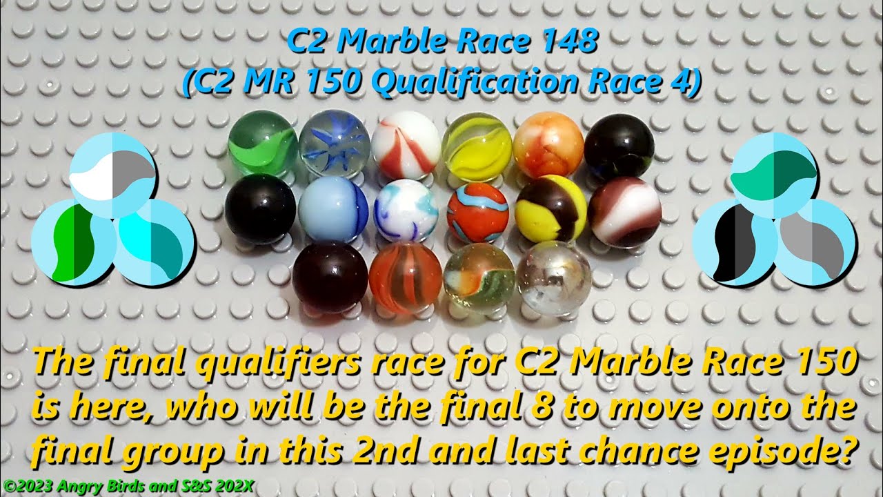 C2 Marble Race 148 (C2 MR 150 Qualification Race 4) - YouTube