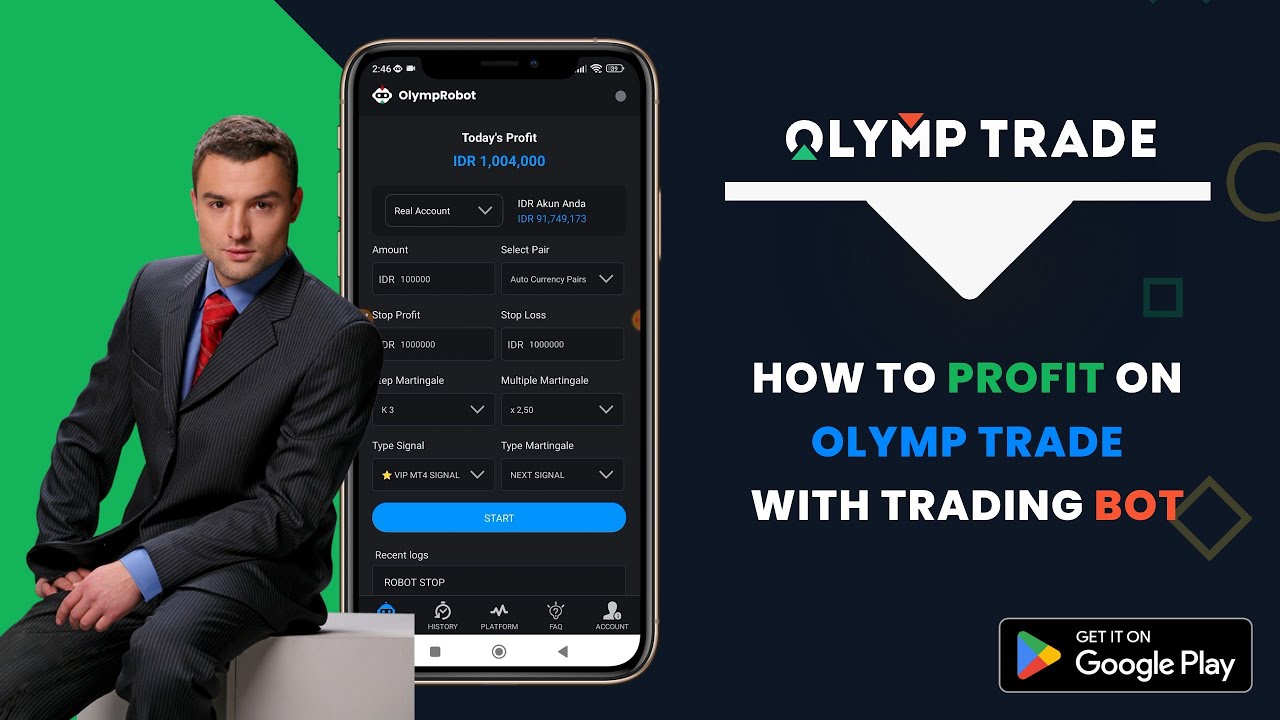 HOW TO PROFIT ON OLYMP TRADE WITH TRADING BOT - YouTube