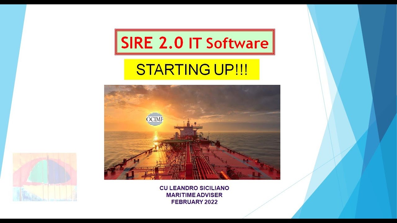 SIRE 2.0 - STARTING UP🚢 - YouTube