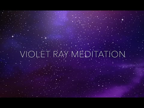 Violet Ray Meditation, Violet Flame, Quantum Healing, Spiritual ...