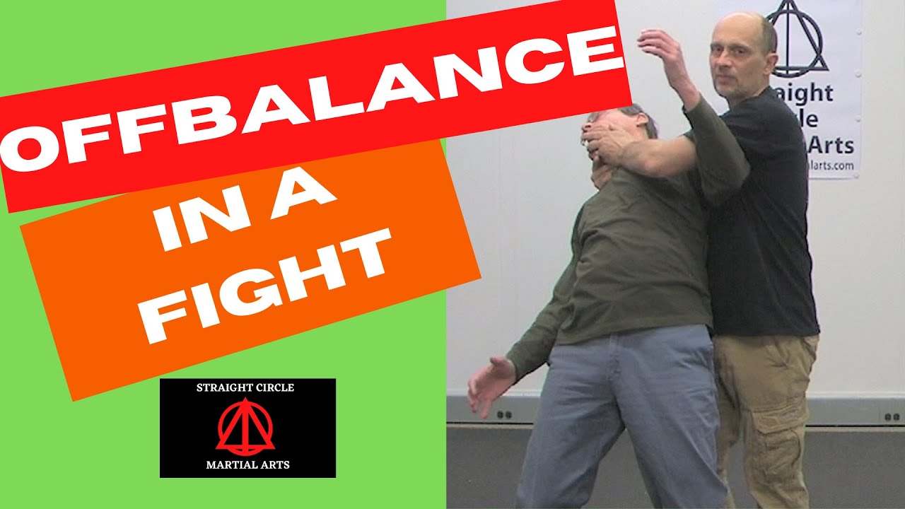 How to off-balance your attacker in a fight. - YouTube