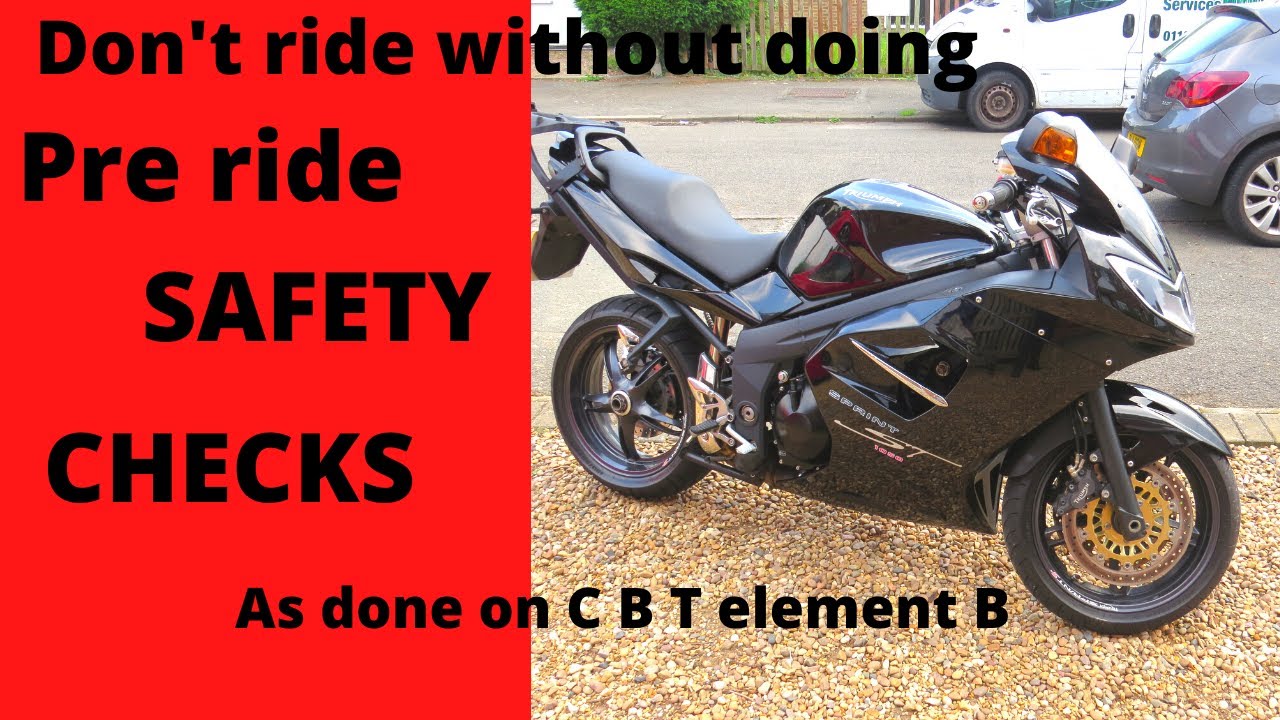 Motorcyclists safety checks - YouTube