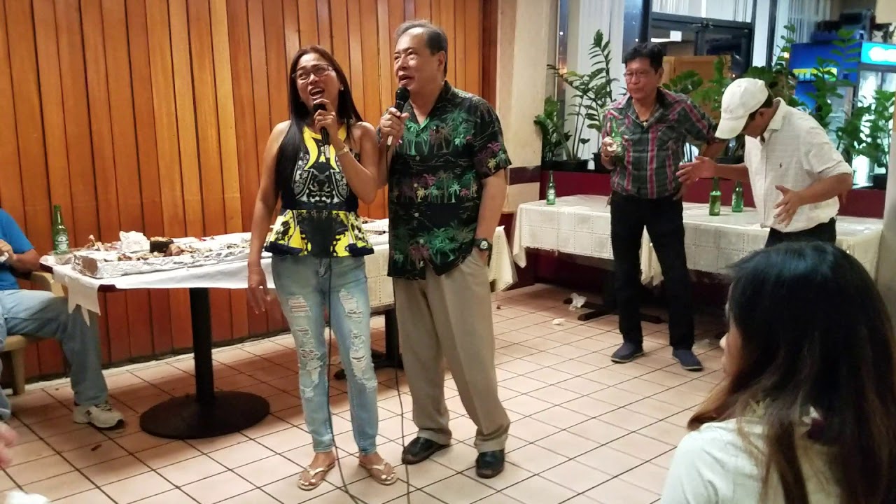 Rep. Mizuno - Dr. Ben Galindo and May Mizuno sing for Vice Mayor Elaydo ...