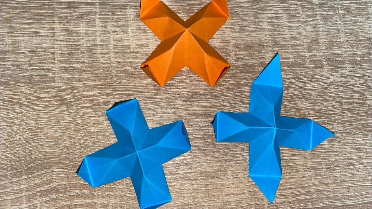 Making a simple origami trap - YouTube
