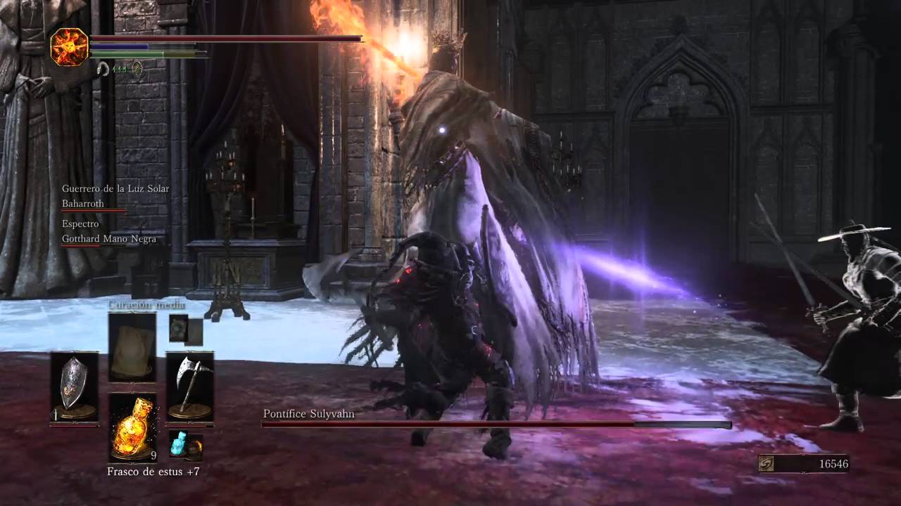 DARK SOULS III Pontifice Sullivan Coop - YouTube