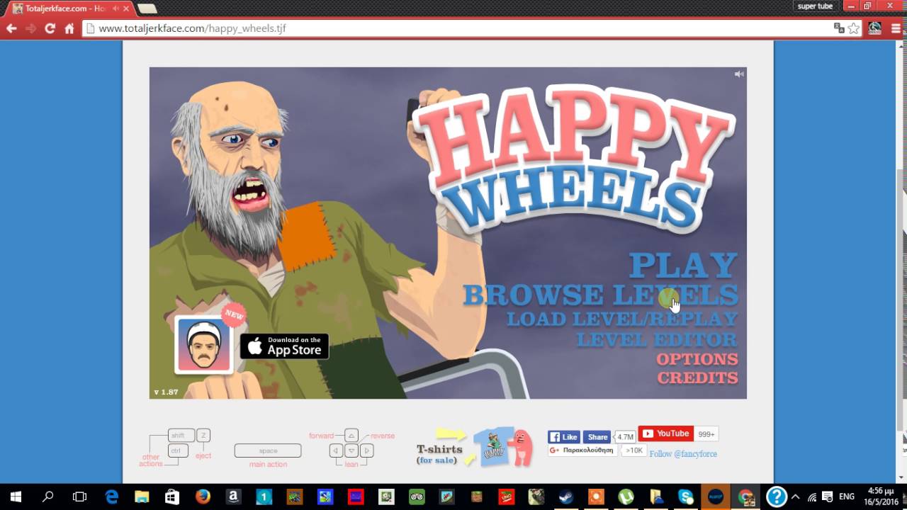 Gaming Video#3(Happy Wheels] - YouTube