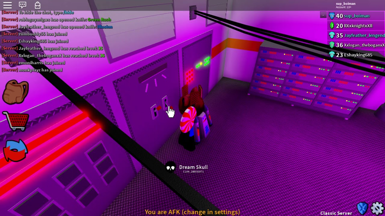 OPENING THE SECRET CODE DOOR IN ASSASSIN!! (as well as getting scammed ...