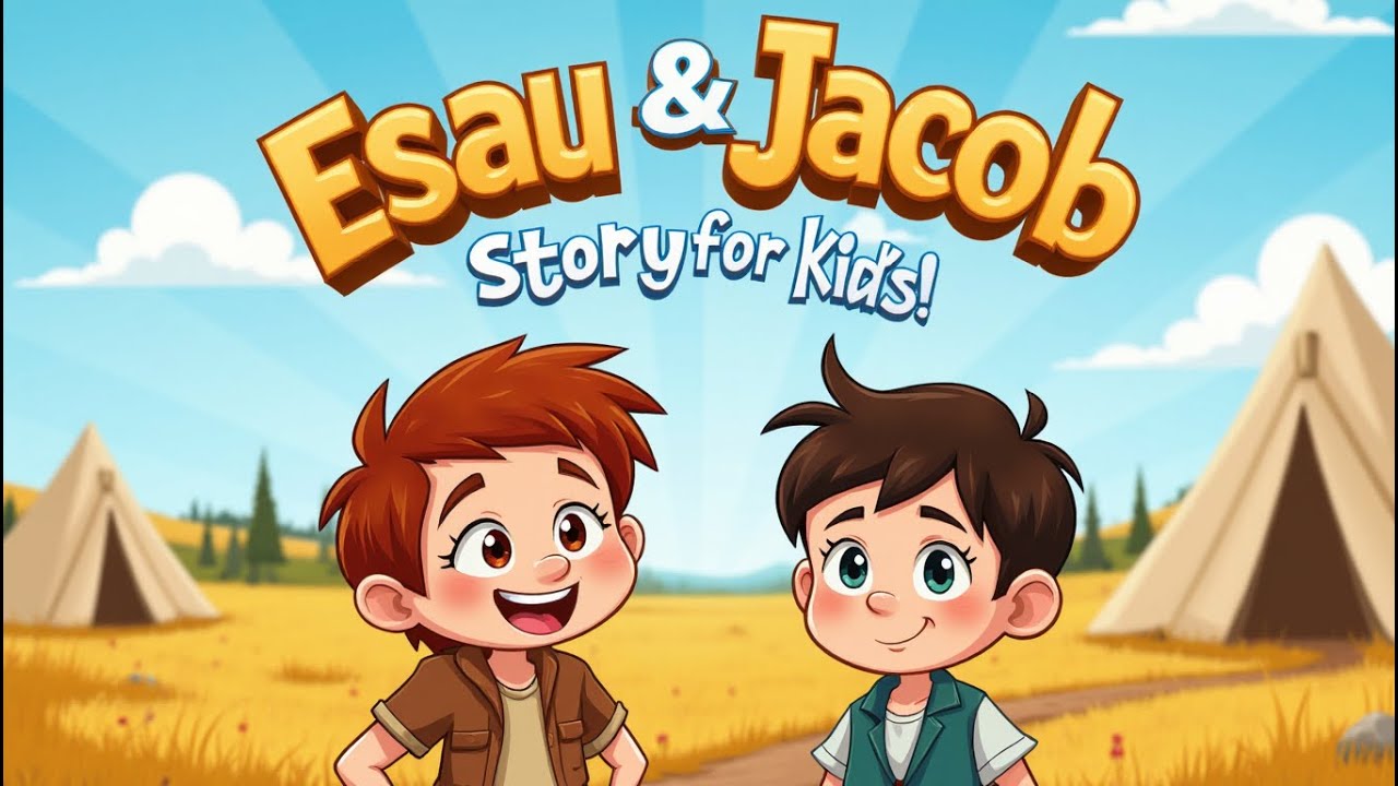 Esau and Jacob: Fun Bible Story for Kids | Animated Cartoon for Ages 4 ...