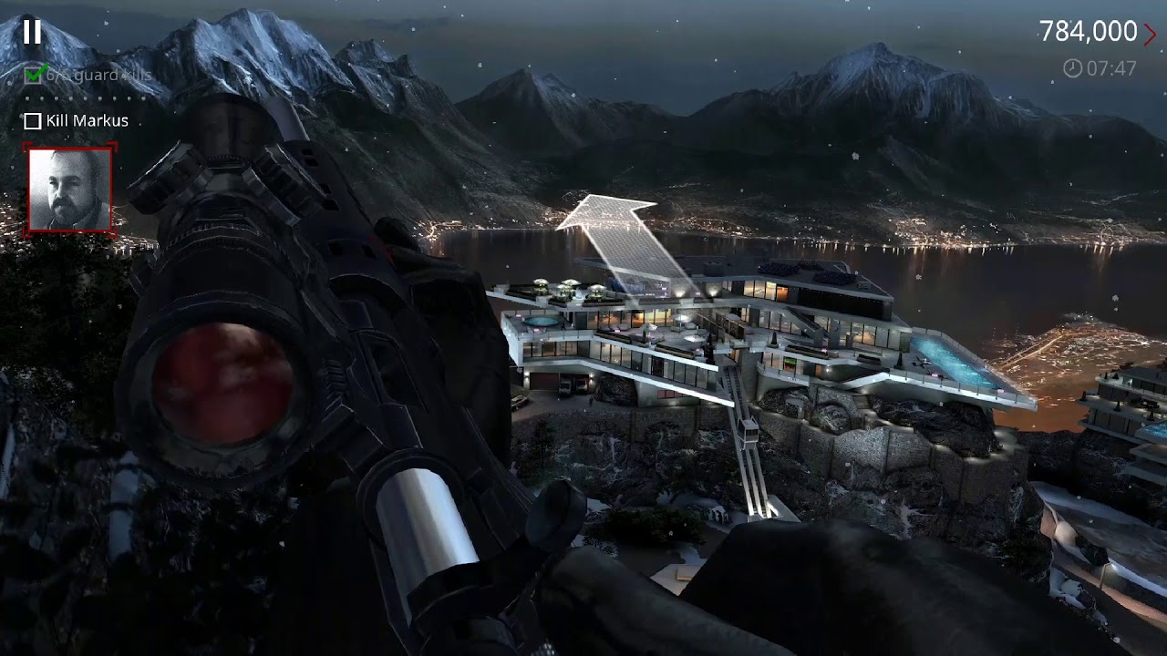 Hitman Sniper - Kill 6 guards; Kill Markus Krug - YouTube