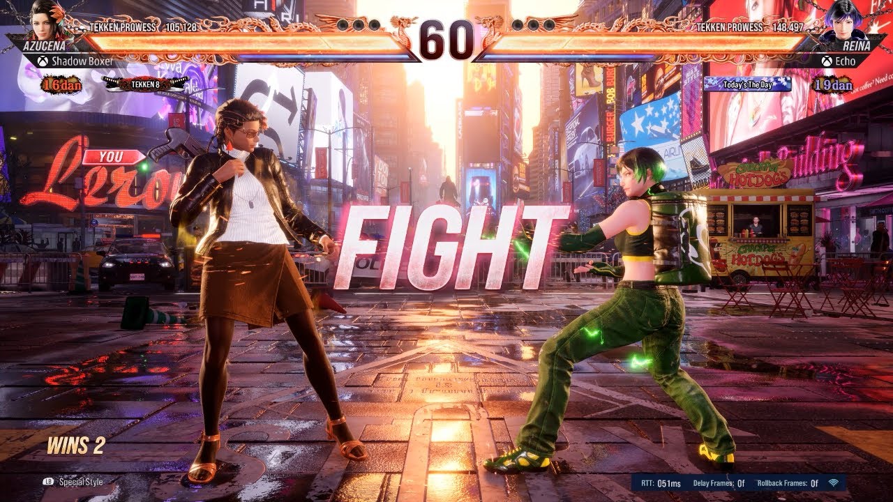 LET'S GO FOR TEKKEN PRO: VS Reina - YouTube