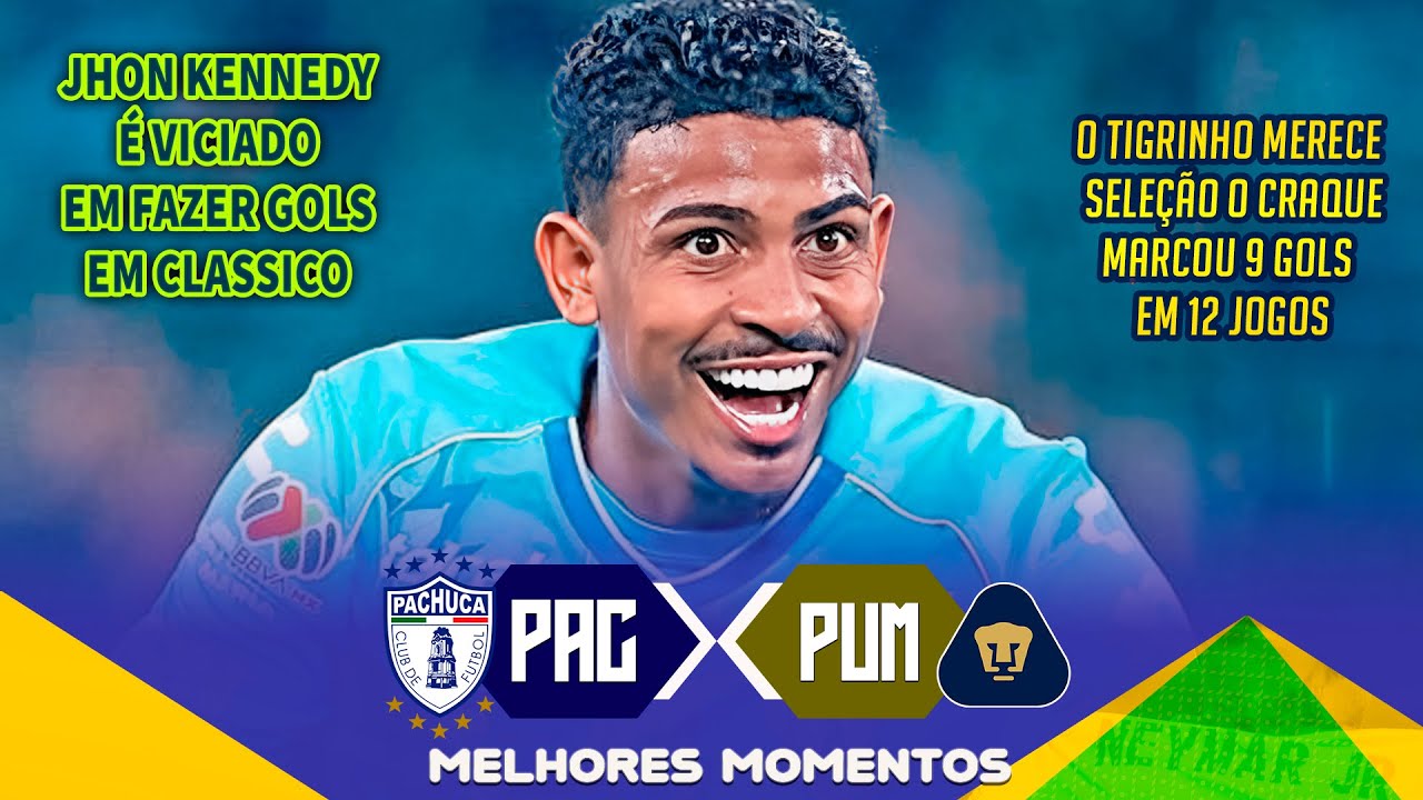 JHON KENNEDY METEU DOIS GOLS NO CLASSICO FOI APLAUDIDO DE PÉ E VIROU IDOLO MAXIMO NO MÉXICO ...