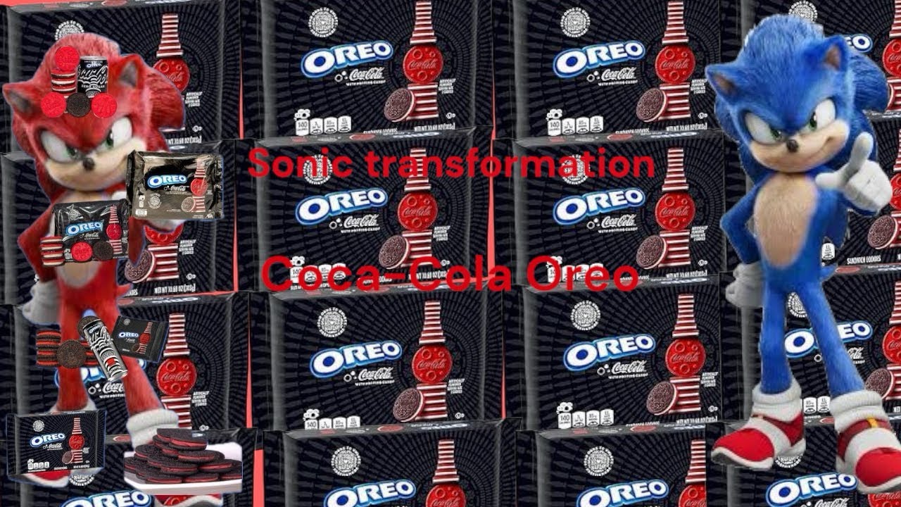 Sonic transformation Coca-Cola Oreo - YouTube