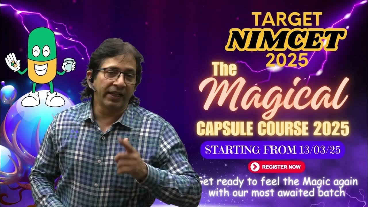 MAGICAL CAPSULE COURSE - 2025 | NIMCET 2025 | MAGIC NIMCET | NIMCET 2025 notification #impetus ...