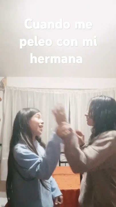 Pov:Cuando me peleo con mi hermana - YouTube
