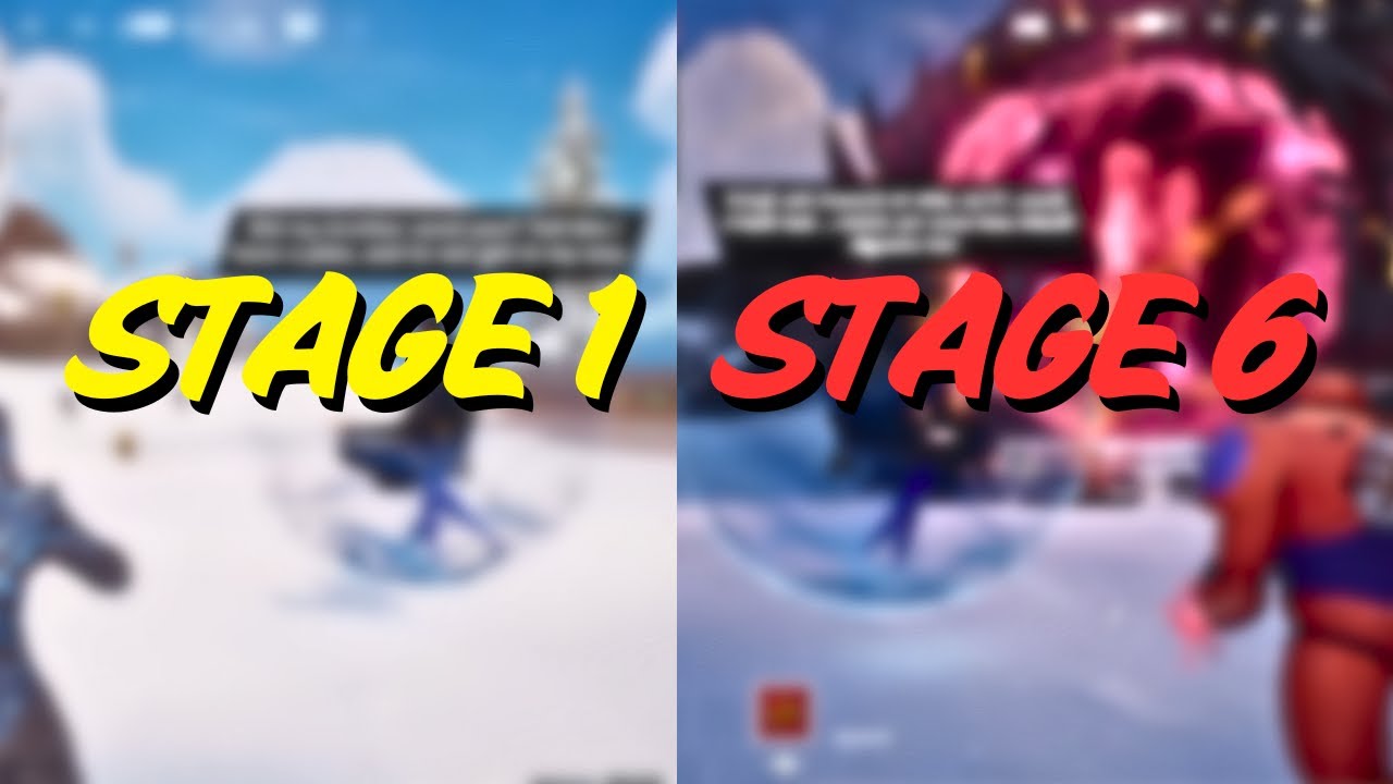 Fortnite Chapter 6 Portal Mini Event All Stages - YouTube