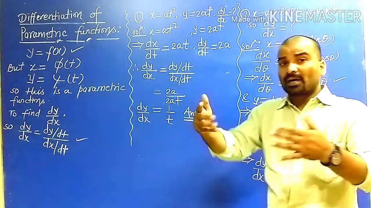 Class-XII Differentiation - YouTube