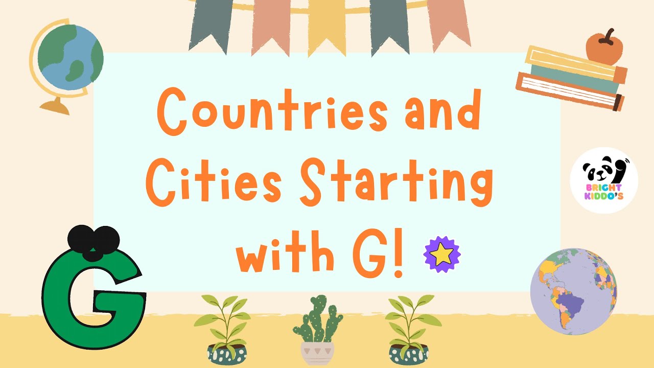 Countries and Cities Starting with F | Fun Geography for Kids - YouTube