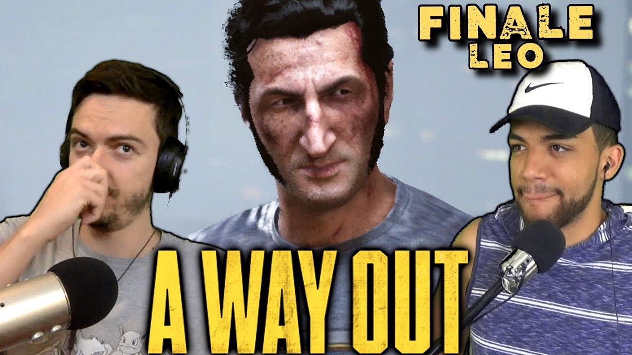 SO SAD! LEO ENDING | A Way Out Co-op FINALE w/ SeeReax & Rhymestyle #15 ...