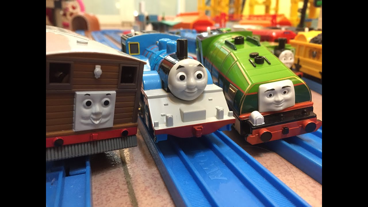 【trenes de juguete】 Thomas, Gator, and Toby (01675 es) - YouTube