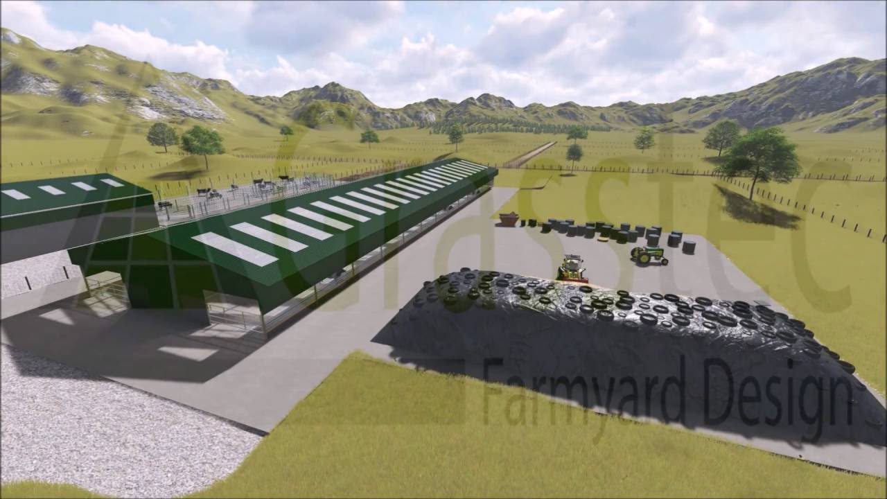 Grasstec Farmyard Design 3D Modelling - YouTube