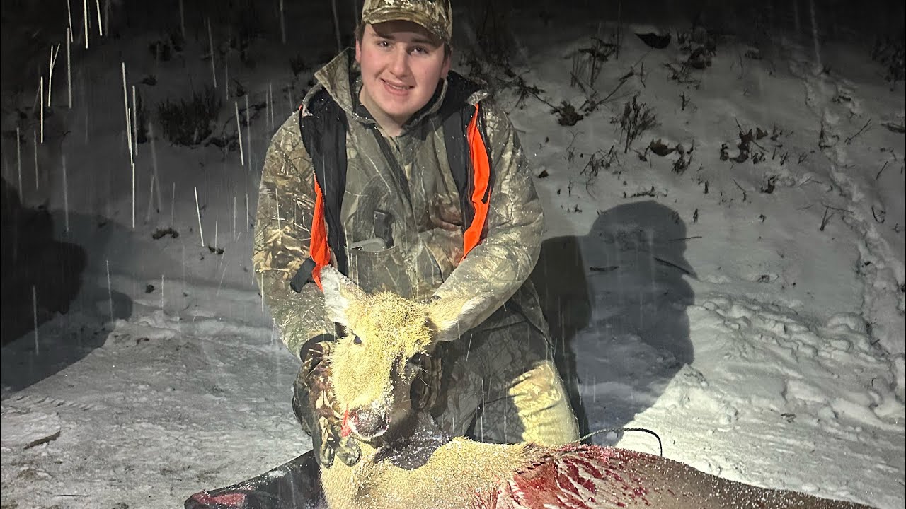 First doe of the year - YouTube