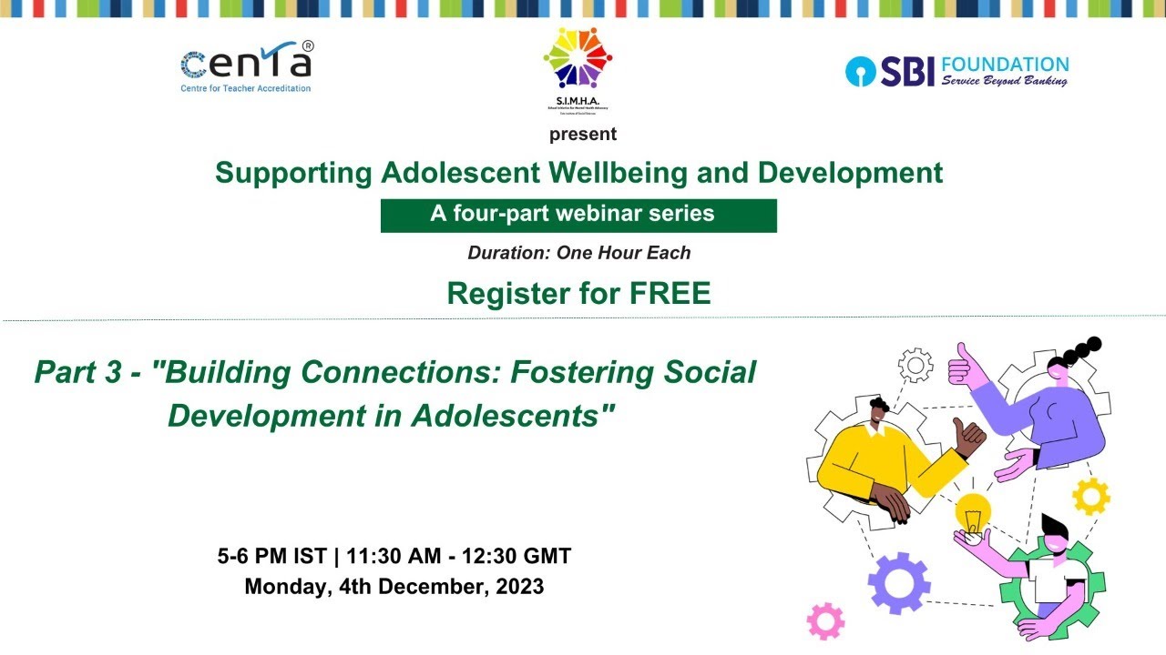 CENTA-SIMHA Webinar-Part-3-Building Connections: Fostering Social ...