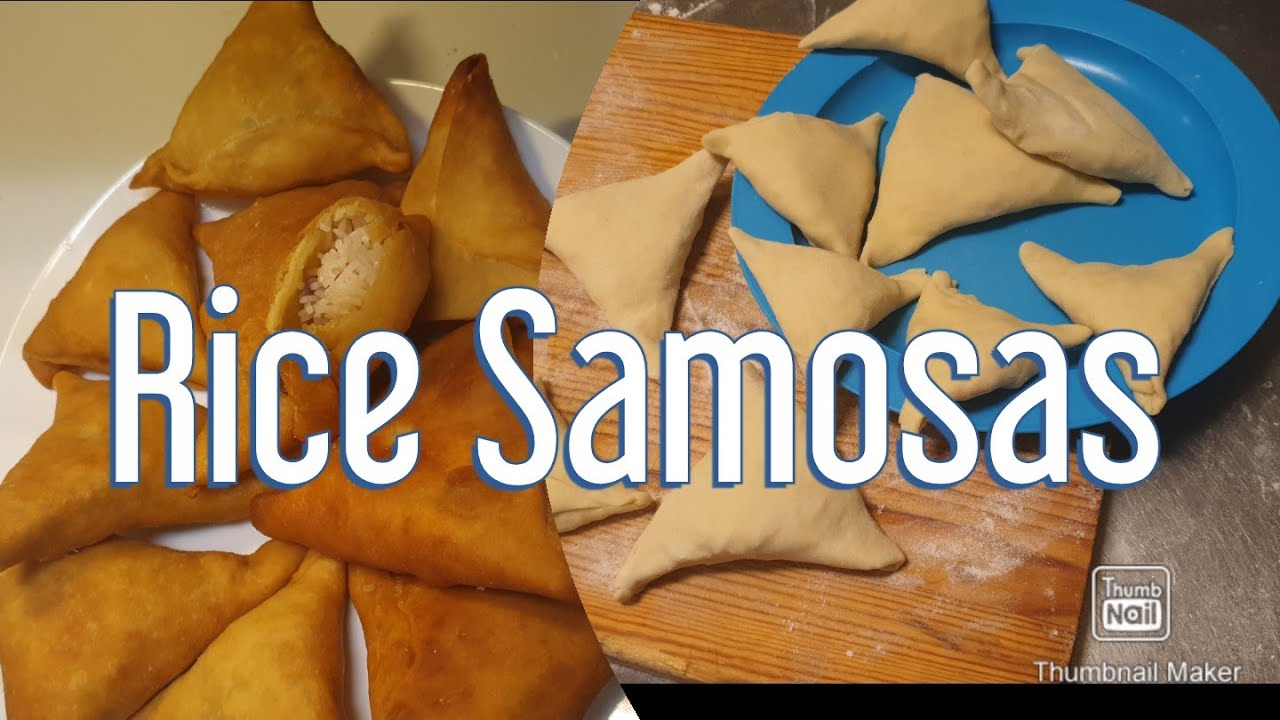 Easy way of making Rice samosas (sumbusa zomuchere) - YouTube