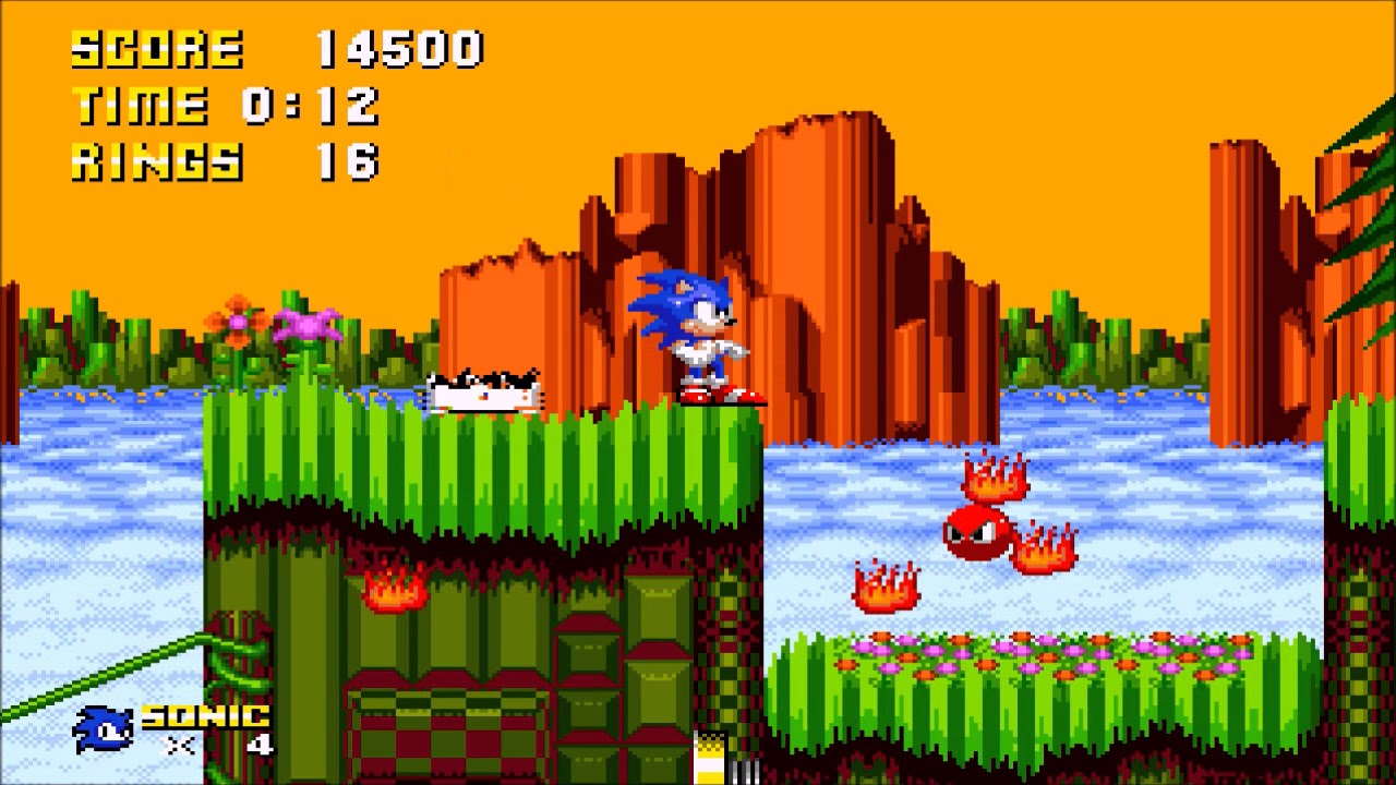 Let's Play: Sonic 2: Master Edition 3 {Extra Mode} - Part 2/4 - YouTube
