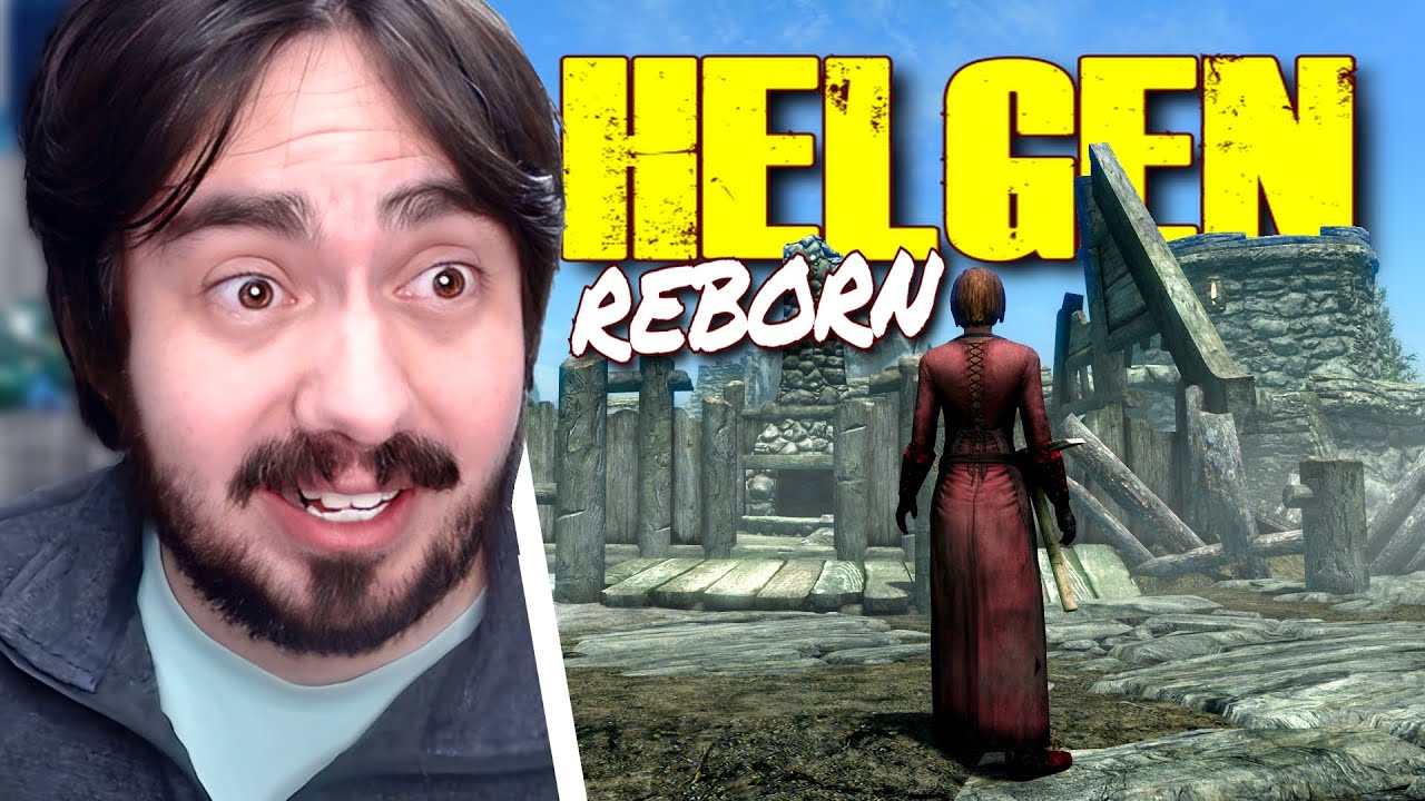 I Tried Rebuilding Helgen in SKYRIM but... - YouTube