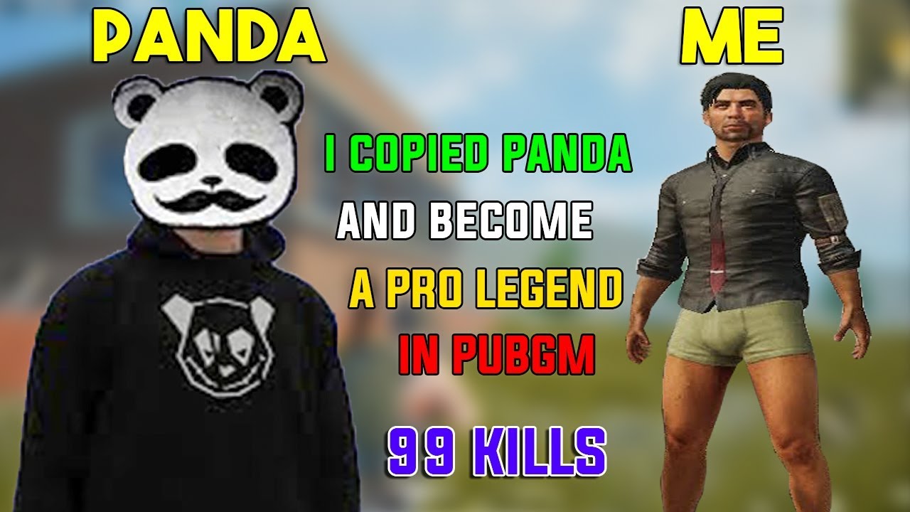 I COPIED PANDA PUBG MOBILE AND BECAME A PRO | SOLO VS SQUAD | PUBG ...