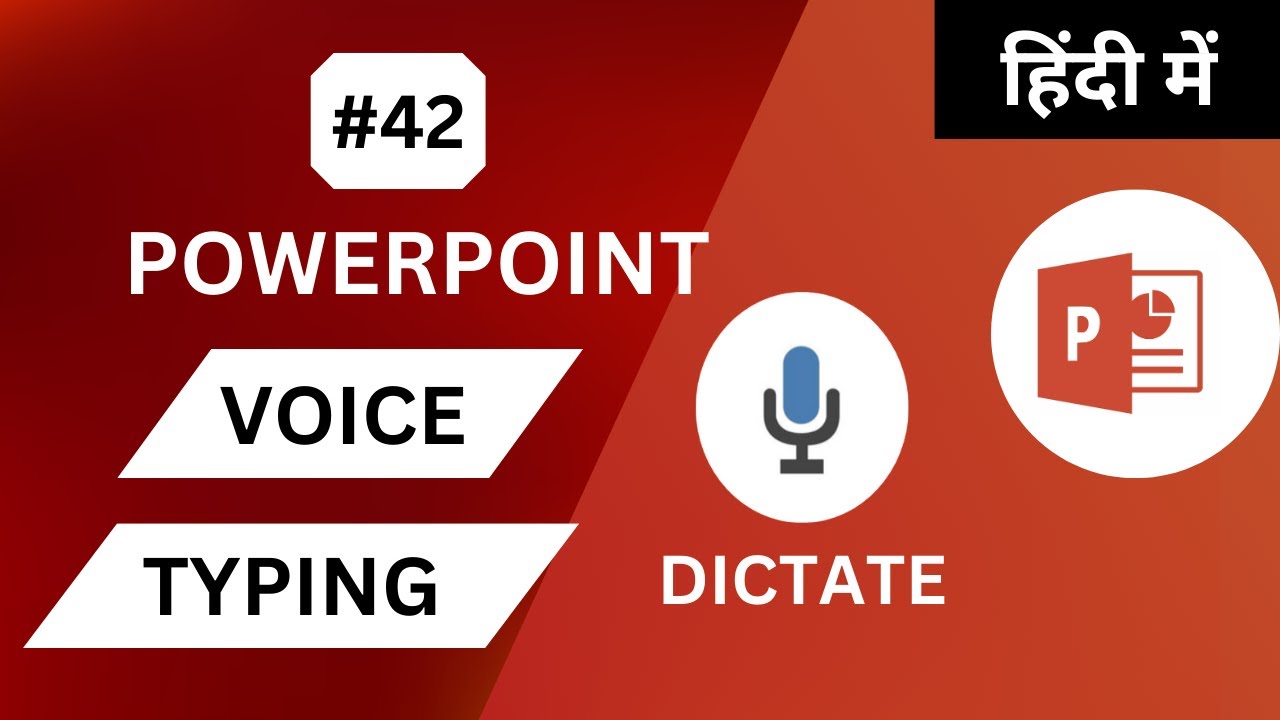 Dictate for Voice Typing in PowerPoint #42 - YouTube