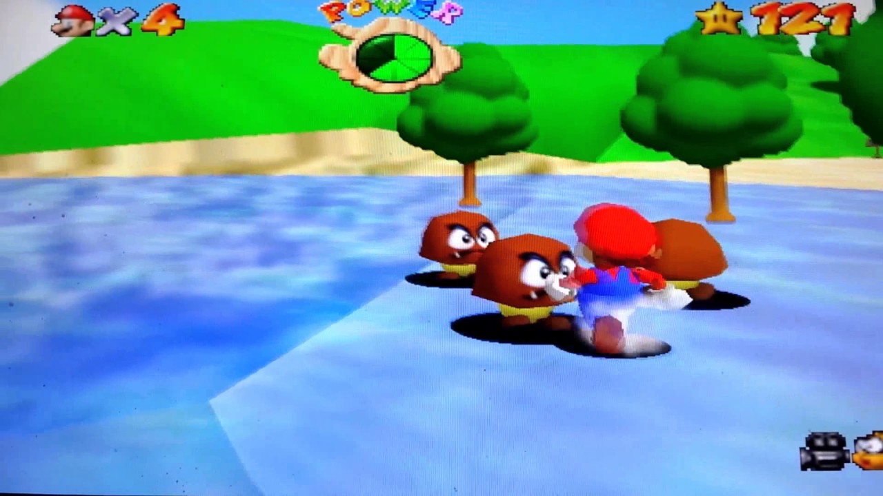SM64 Cheat Code create trees through enemies - YouTube