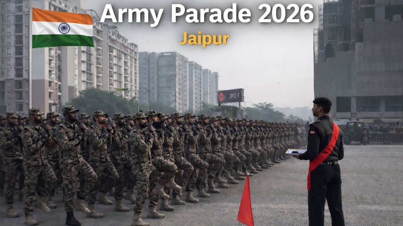 ARMY PARADE 2026 | ARMY PARADE JAIPUR | ARMY DAY PARADE FULL ...