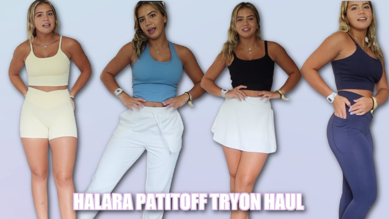 Halara Patitoff Collection Try On Haul Sister Forever Youtube