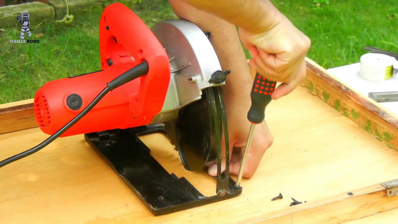 How to Make a Homemade Table Saw with Circular Saw. - YouTube