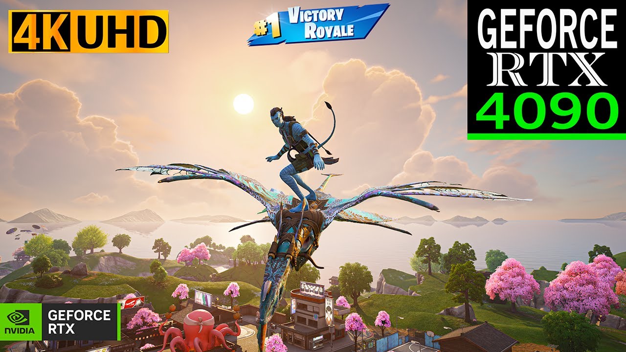 Fortnite Avatar Skin Gameplay | RTX 4090 4K Max Graphics + Ray Tracing ...
