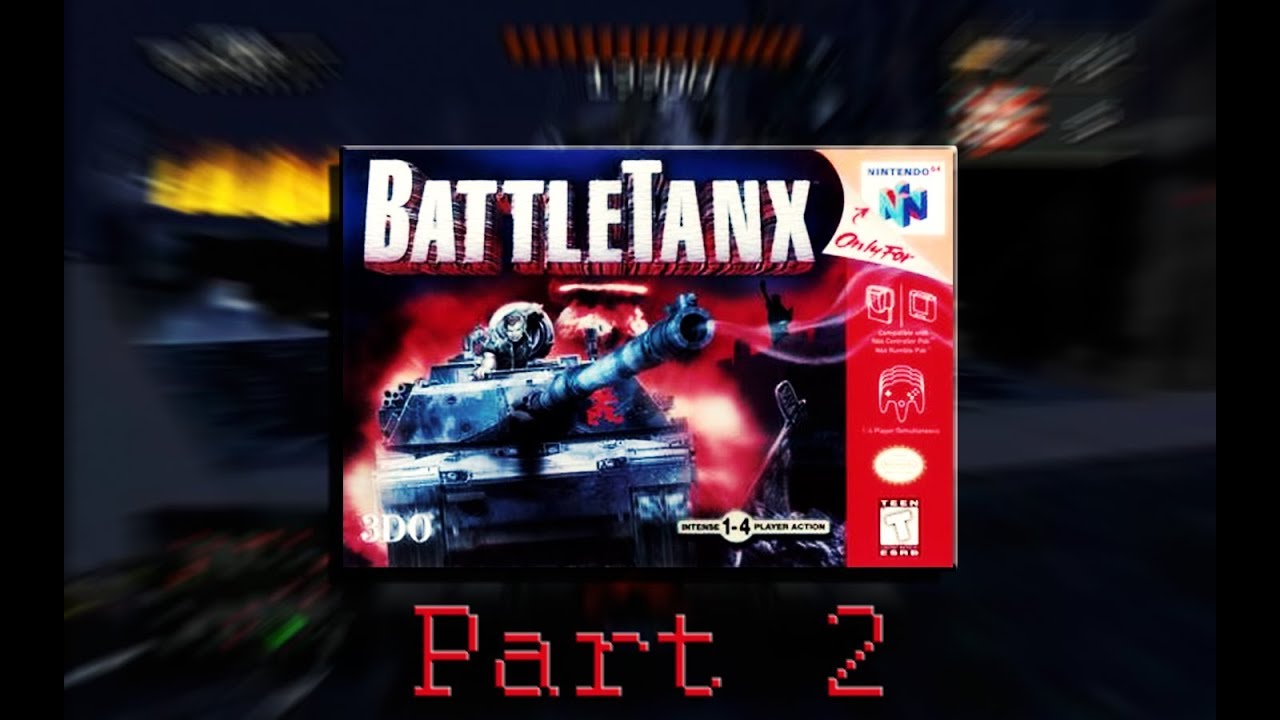 Battle Tanx - Mission 2 - The Tunnel [Gameplay] N64 - YouTube