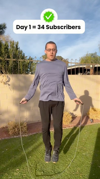 Day 1 of the Jump Rope CHALLENGE 🪢 - YouTube