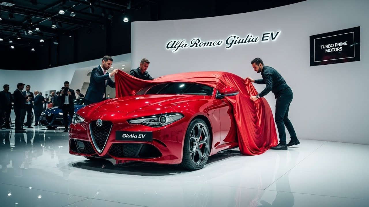 2026 Alfa Romeo Giulia EV | Stunning Italian Electric Sedan Revealed ...