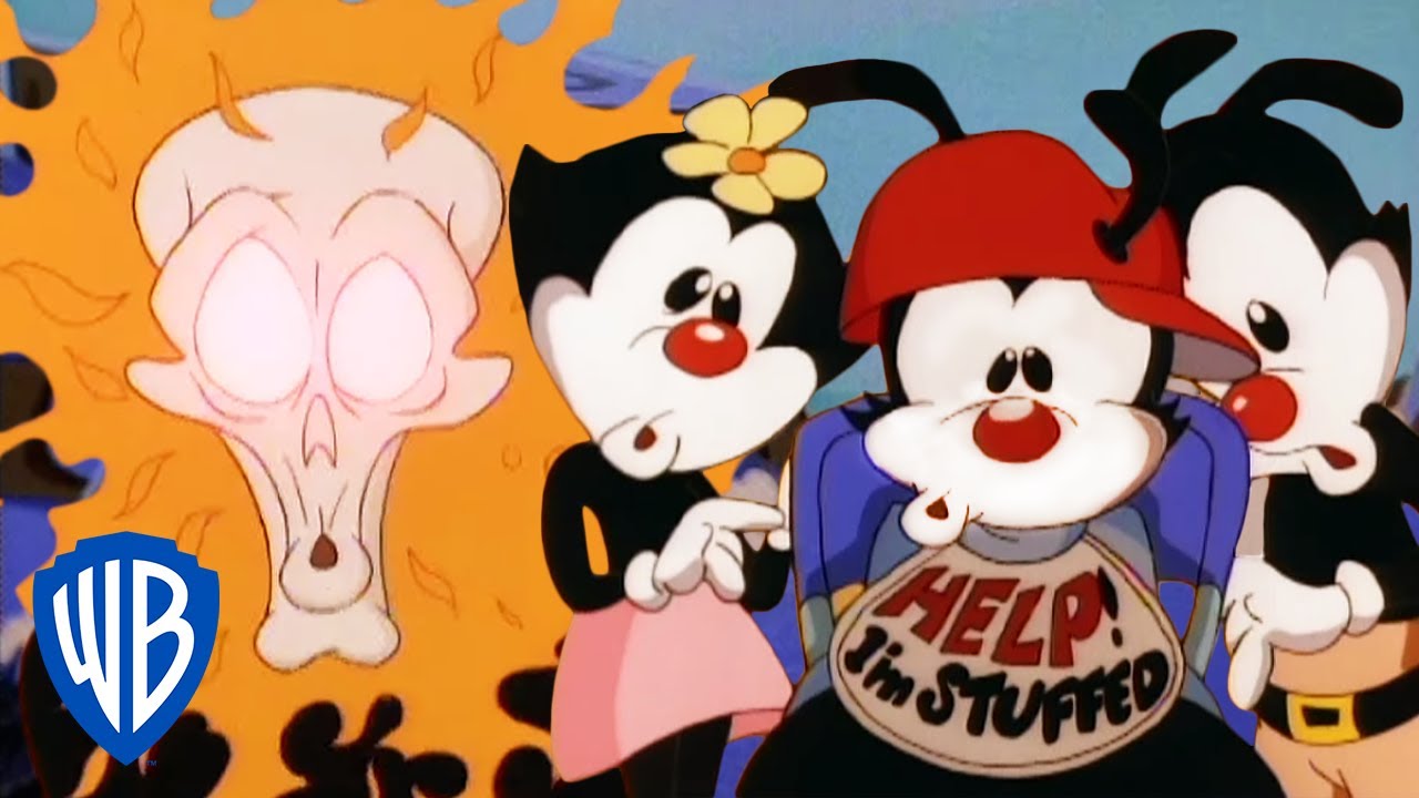 Animaniacs | The Warners Annoy Mr. Death | Classic Cartoon | WB Kids ...