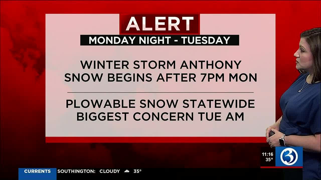 FORECAST: An *ALERT* For Winter Storm Anthony Monday Night Into Tuesday ...