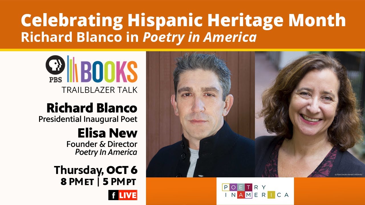 Celebrating Hispanic Heritage Month - Poet Richard Blanco & Poetry in ...