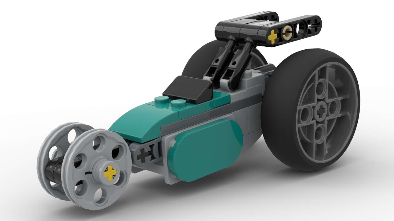 Lego 31135 Vintage Motorcycle Speed Build Studio Bricklink LDD by ...