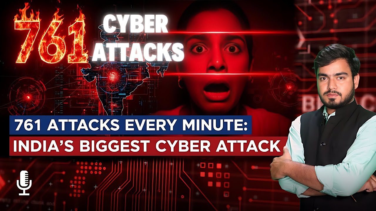 India Faces 761 Cyber Attacks Every Minute What's Coming Next - YouTube